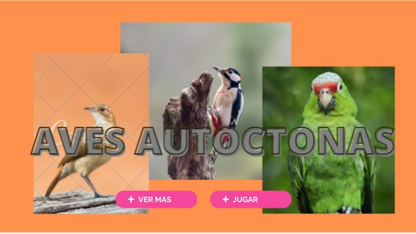 AVES AUTOCTONAS