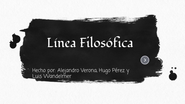 Línea Filosófica | Genially