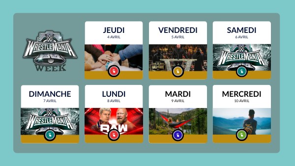 PLANNING - MANIA 40 | Genially