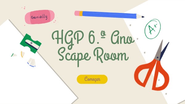 Scape Room HGP 6.º Ano | Genially