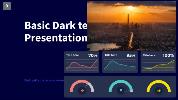 BASIC DARK PRESENTATION | Genially