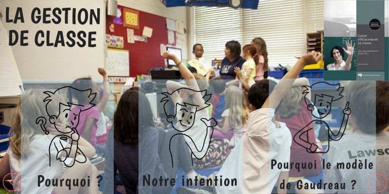 Gestion de classe SRÉ | Genially