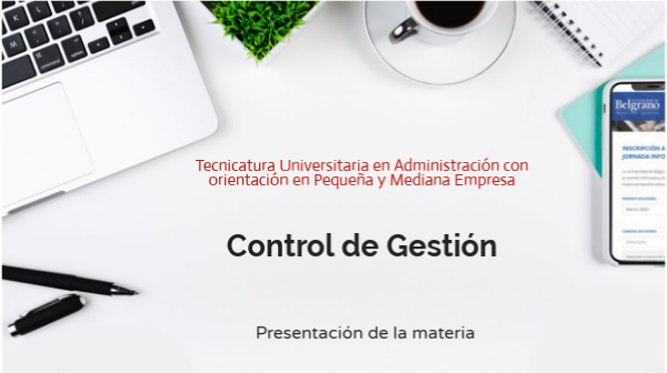 Control de gestion | Genially