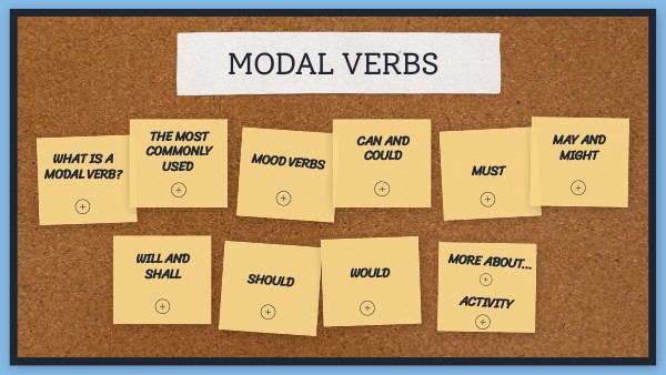 MODAL VERBS