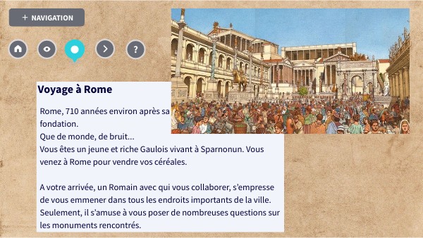 Voyage à Rome | Genially