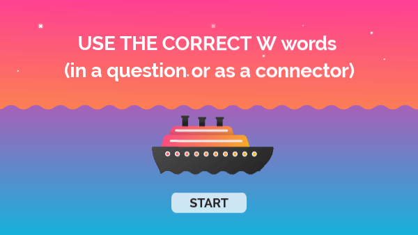 6th W words | Genially