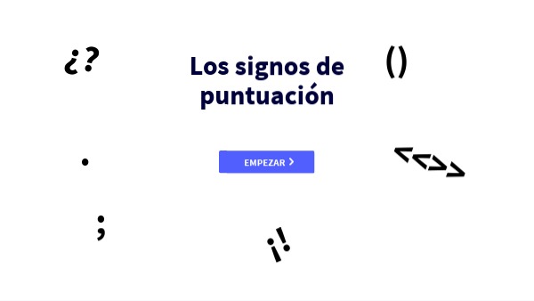 Signos de puntuación(el punto)