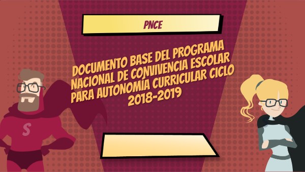 PNCE DOCUMENTO BASE | Genially