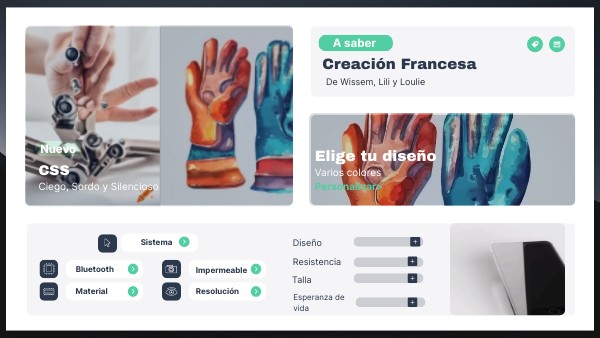 Fiche produit tech | Genially