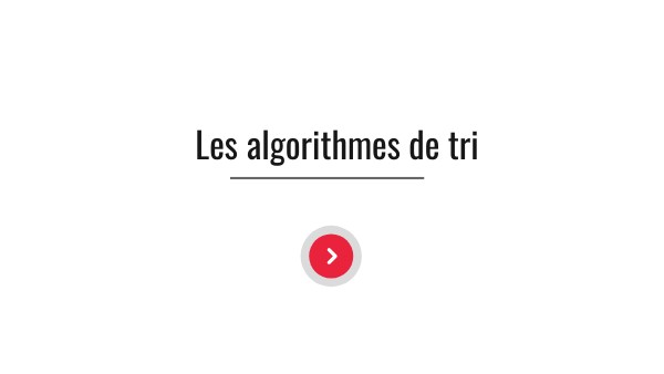 2022- 1NSI_Algorithmes de tris