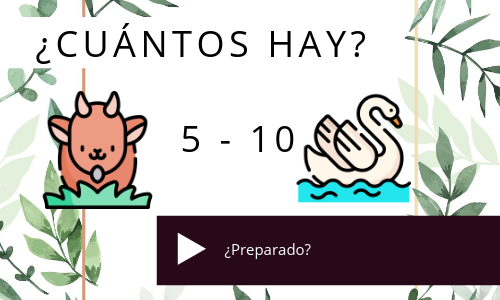 ANIMALES - Conteo (5-10)