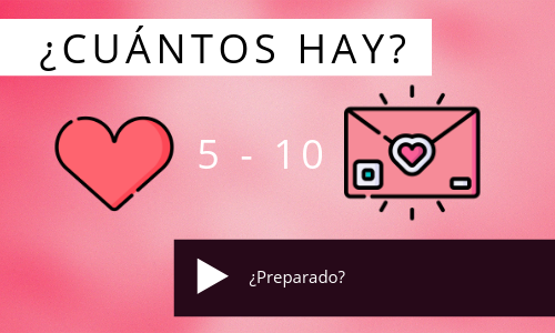 SAN VALENTÍN - Conteo (5-10)