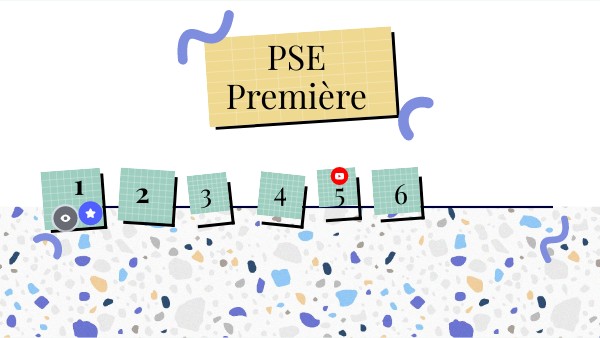 PSE première | Genially