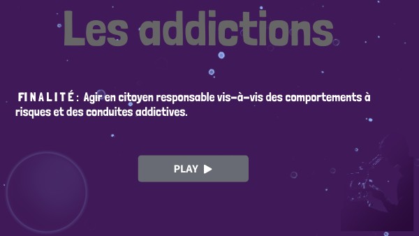 Exposé addiction | Genially