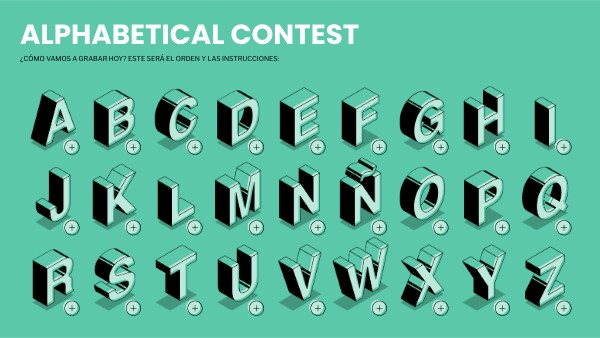 Alphabetical | Genially