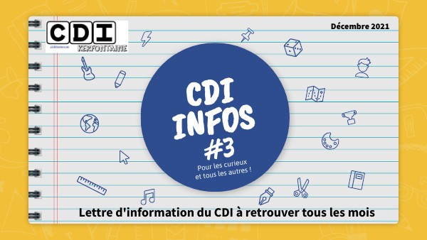 CDI INFOS décembre 2021 | Genially