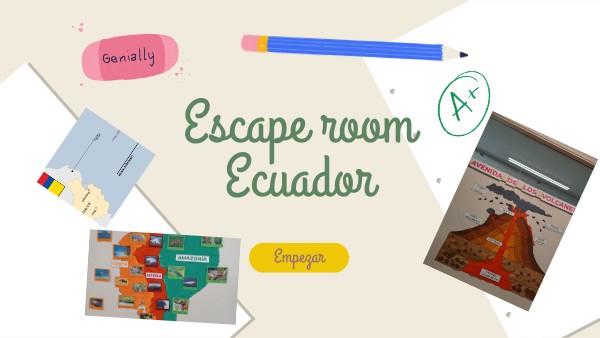 ESCAPE ROOM EDUCACIÓN | Genially