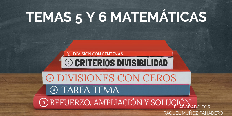 TEMA 5 Y 6 DE MATEMÁTICAS