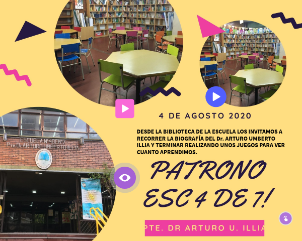 Imagen interactiva sobre el Patrono Esc 4 DE 7 | Genially