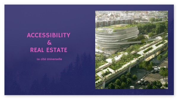 Student - Accessibility & Real Estate