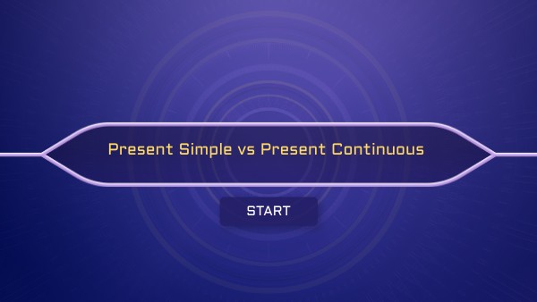 simple present vs continuous present | Genially