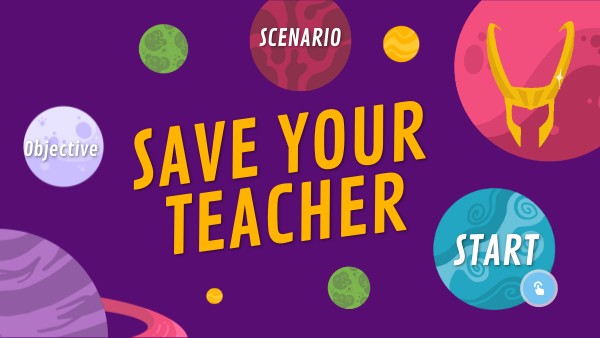 Save your teacher 5° Grace | Genially