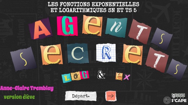 agent secrets Log et Ex | Genially
