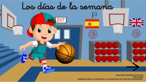 INGLES. LOS DIAS DE LA SEMANA | Genially