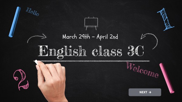 3C March 29th - April 2nd | Genially