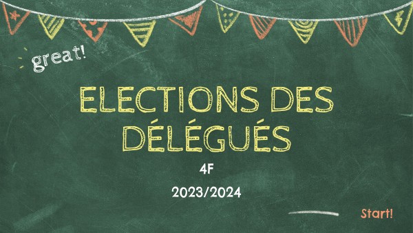Election délégué