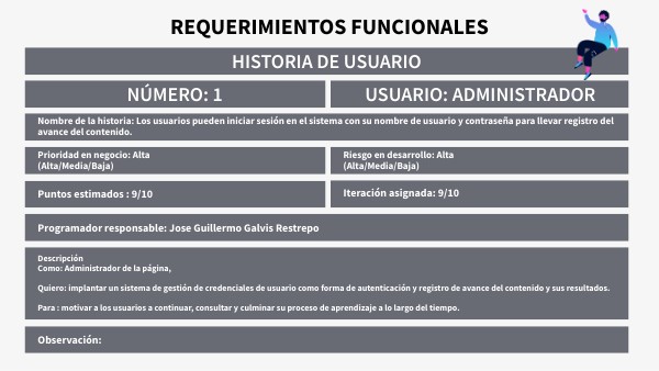 REQUERIMIENTOS FUNCIONALES Y NO FUNCIONALES | Genially