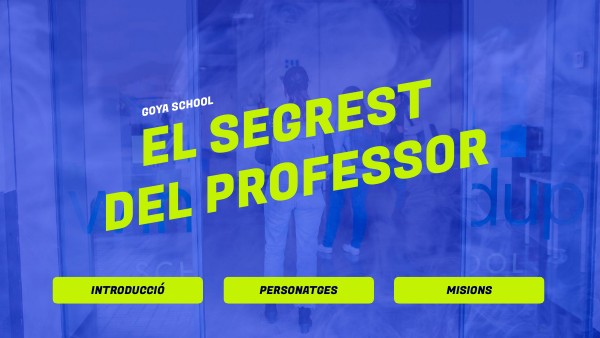 EL PROFESOR PERDIDIDO | Genially