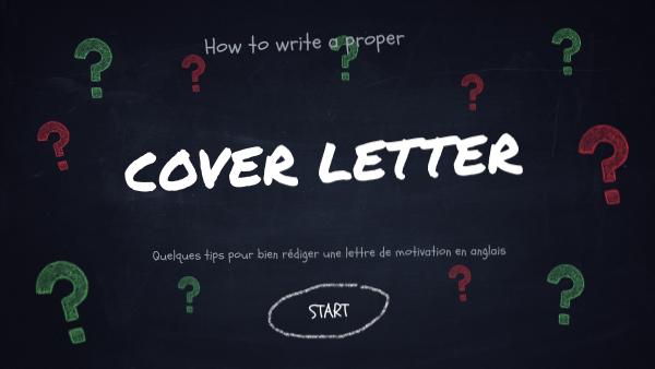 Cover letters | Genially