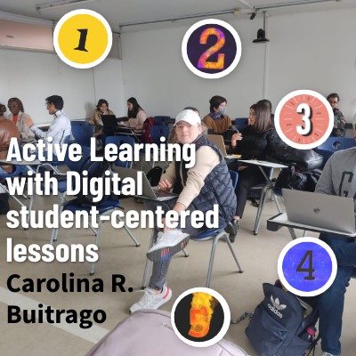 Active learning with digital student-centered sessions