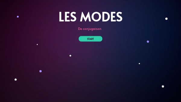 Modes conjugaison | Genially