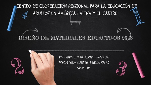 PRODUCTO FINAL DEL CURSO MATERIALES EDUCATIVOS 2023 CREFAL