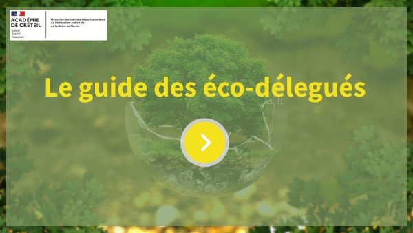 EDD - guide ecodelegués | Genially