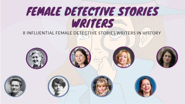 Detective stories female writers | Genially