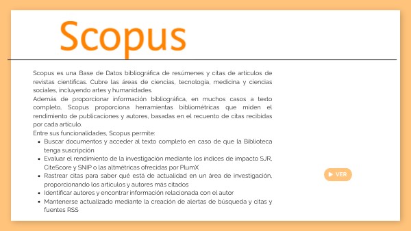 Scopus | Genially