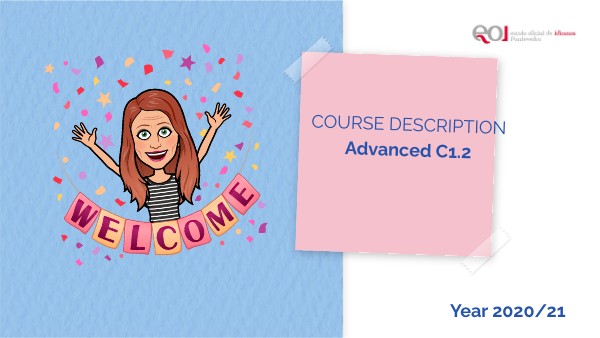 C1.2 Course introduction 20-21 | Genially