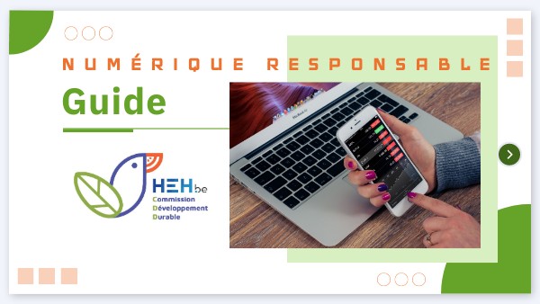 guide du numérique responsable | Genially