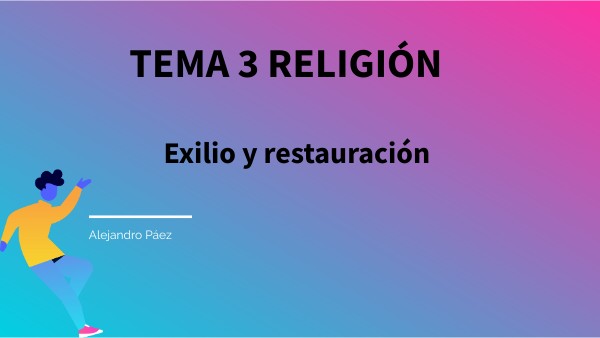 Religión T3 P3 | Genially