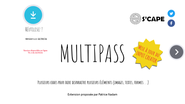 MULTIPASS | Genially