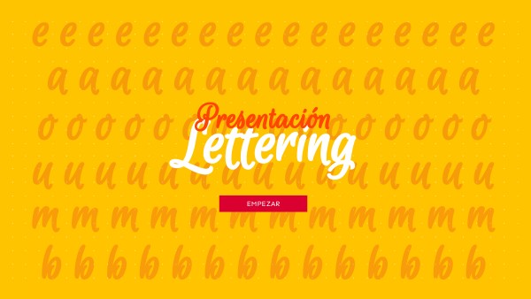 PRESENTACIÓN LETTERING BEA