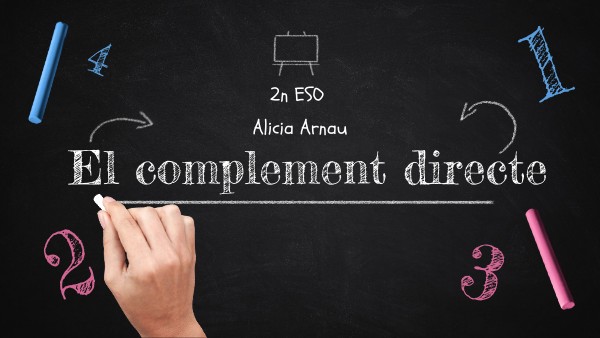 El complement directe | Genially