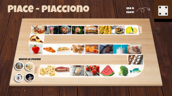 Piace - Piacciono | Genially