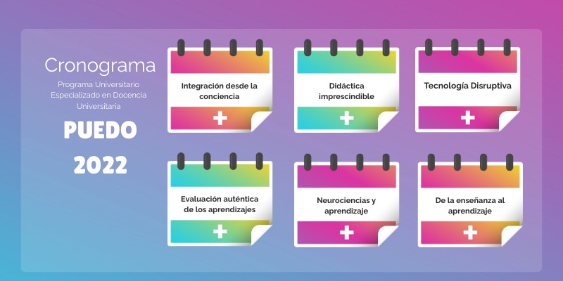 Cronograma PUEDO Módulo I 2022 | Genially