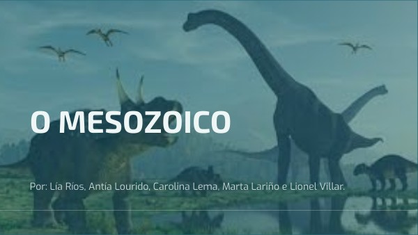 trabajo biología- MESOZOICO