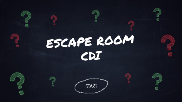 Escape game CDI