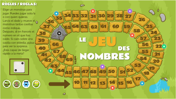 Le jeu des nombres 10-69 | Genially
